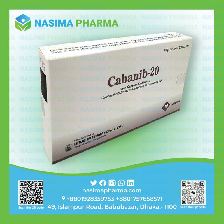 Cabanib 20mg (Cabozantinib ) – Nasima Pharma